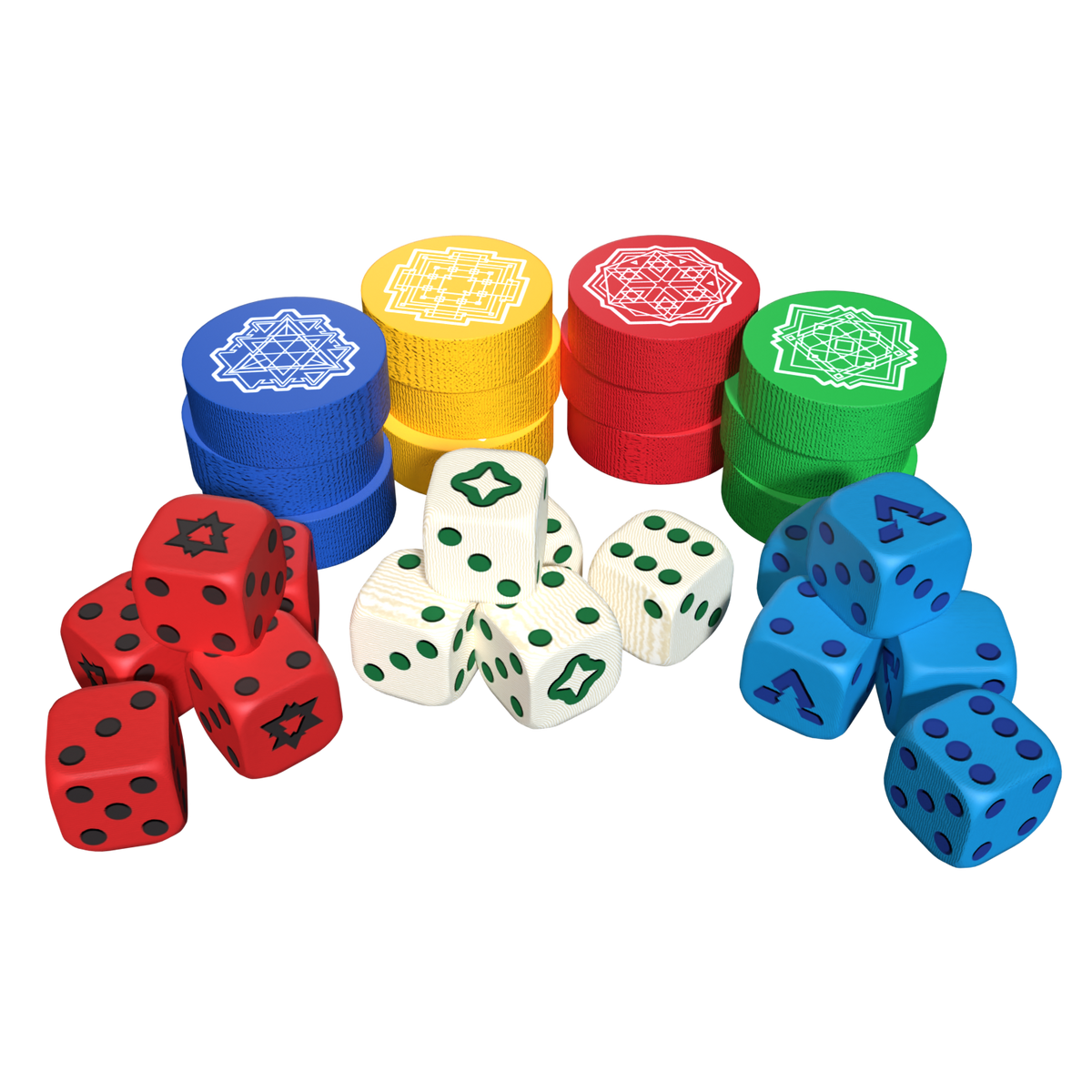 Deluxe Wooden Tokens – Naylor Games